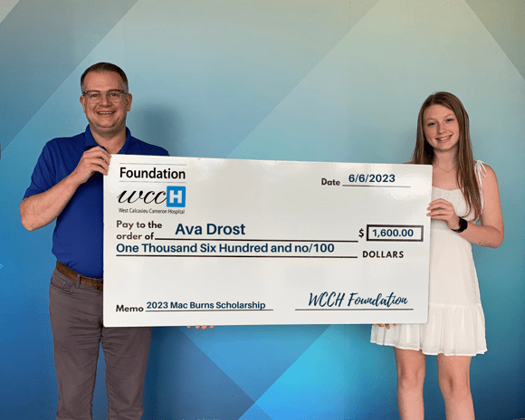 Drost Recipient of 2023 WCCH Foundation/Mac Burns Scholarship | West ...